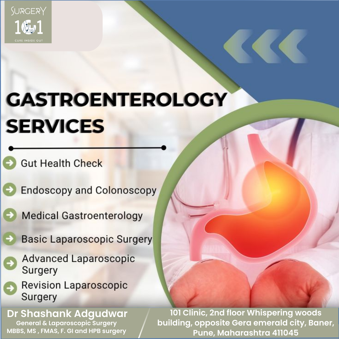 Gastroenterology Services: Comprehensive Care at Surgery 101