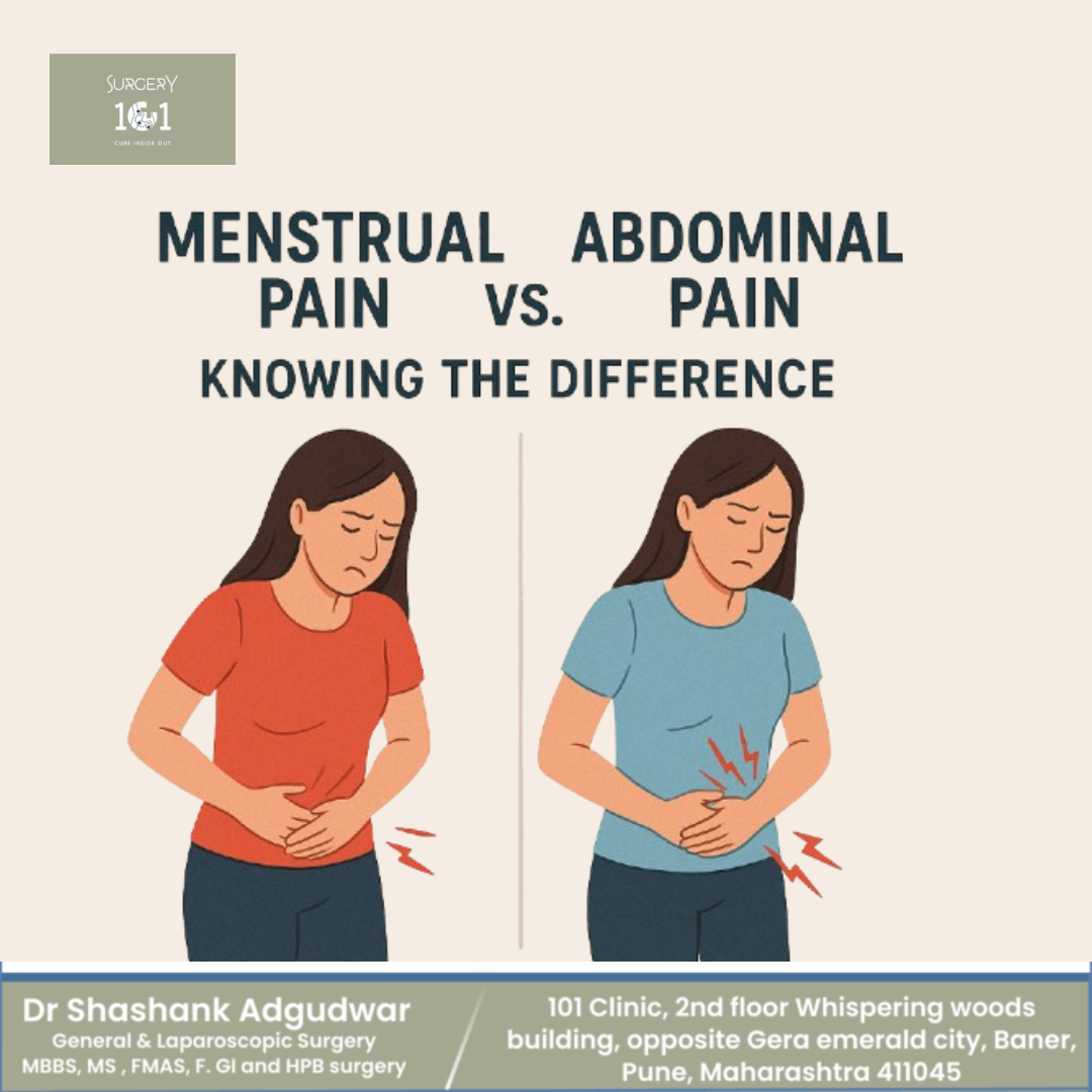 Menstrual Pain vs. Abdominal Pain, Expert Guide | Dr Shashank Adgdwar ...
