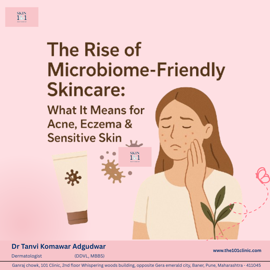 Microbiome-Friendly Skincare Tips for Acne & Sensitive Skin | Dr. Tanvi ...